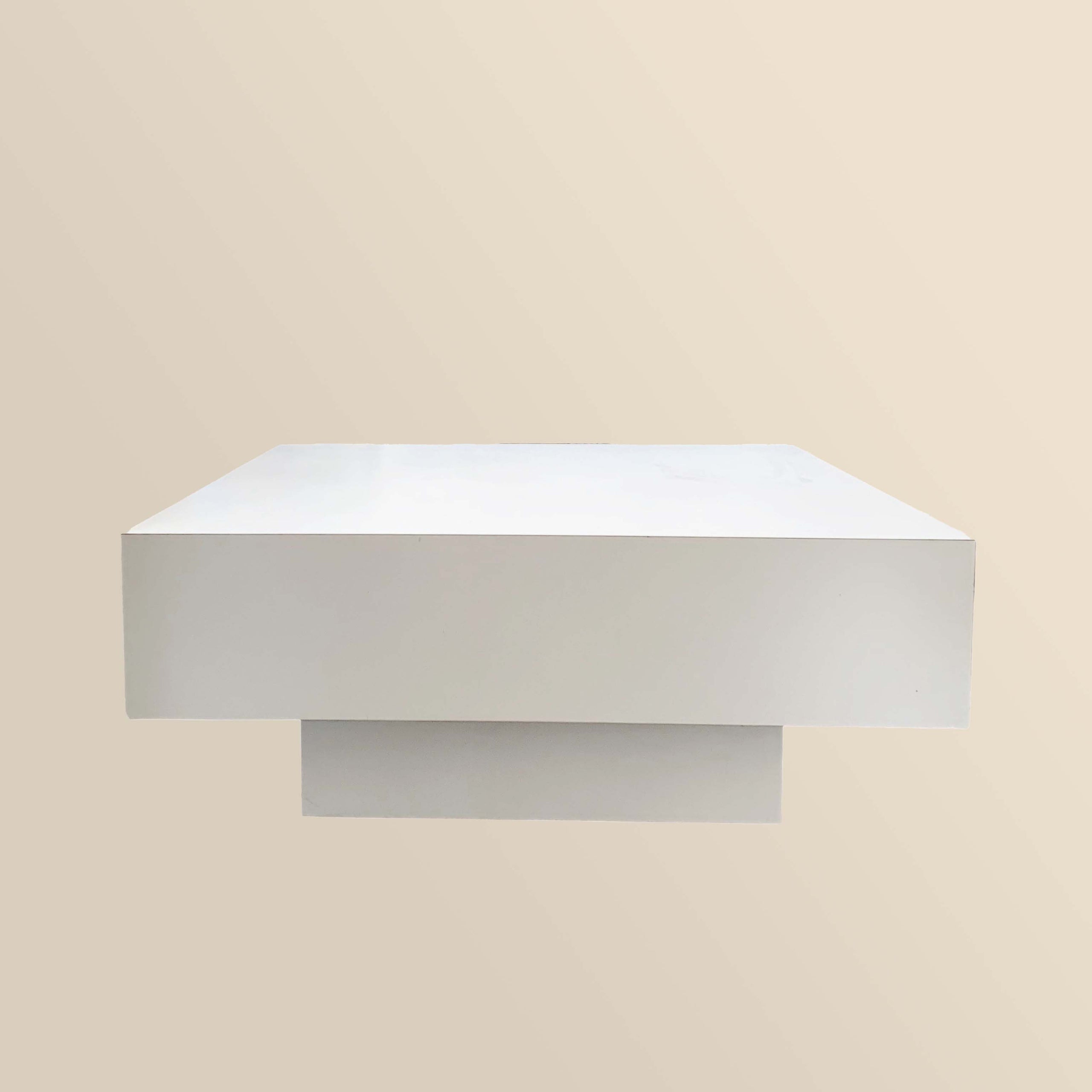 White Laminate Coffee Table SHOP ROCHELE